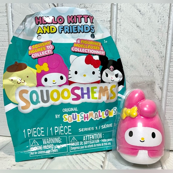 Jazwares | Toys | Squishmallow Hello Kitty And Friends Sanrio Squooshem ...